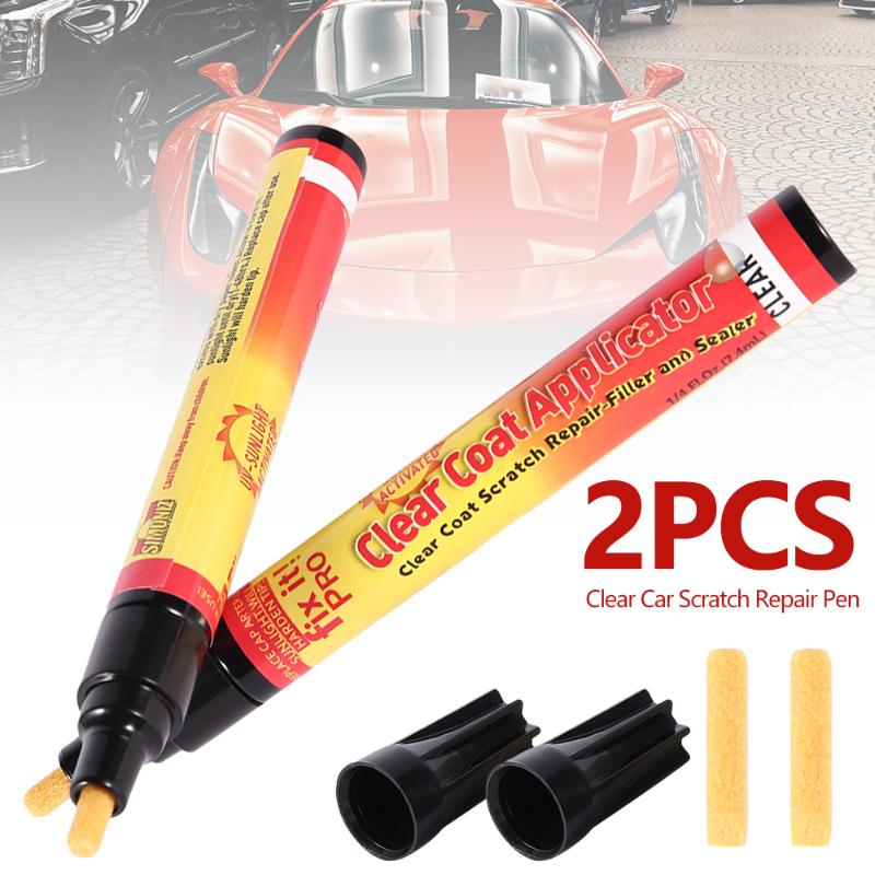Auto Pro Scratch Magic Eraser Repair Pen Non Toxic Car Clear Coat Fix ...
