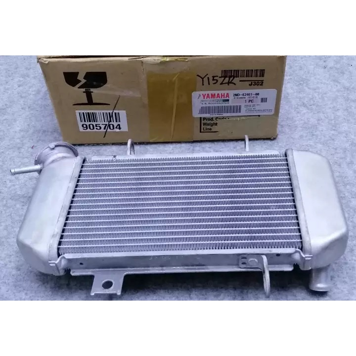 100% Original HLY YAMAHA Y15 RADIATOR ASSY COOLANT TANK TANGKI 2ND ...