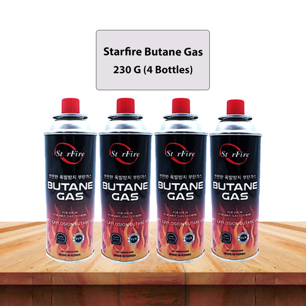 Starfire Butane Gas (4 pcs) | Shopee Malaysia