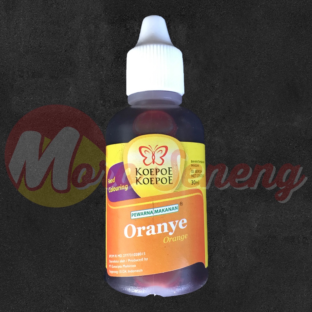 Orange Koepoe Koepoe Food Coloring 30 ml | Shopee Malaysia