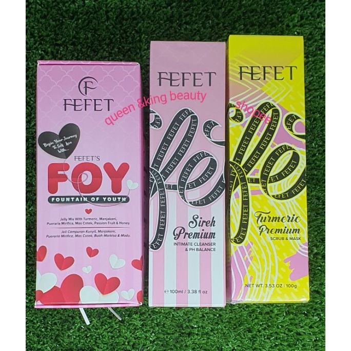 FEFET SIREH PREMIUM FEFET Tumeric Premium fefet foy | Shopee Malaysia