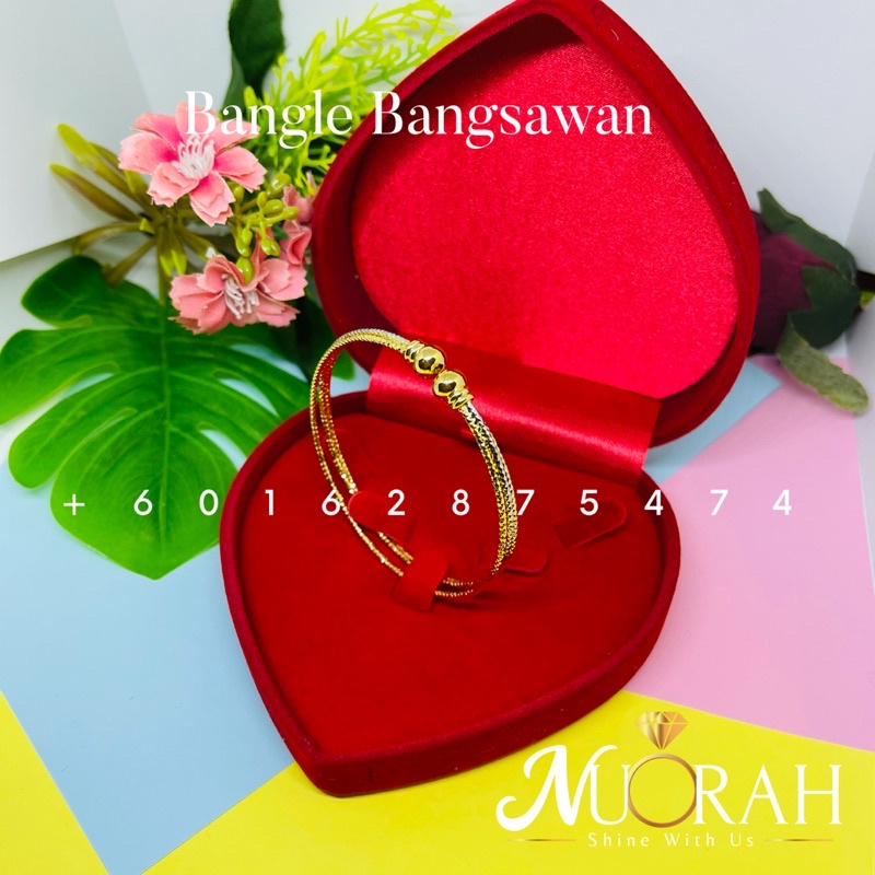 BANGLE B@NGS@WAN 3 LAYER SIMPLE & CANTIK🌟 EXCLUSIVE PATTERN & NEW ...