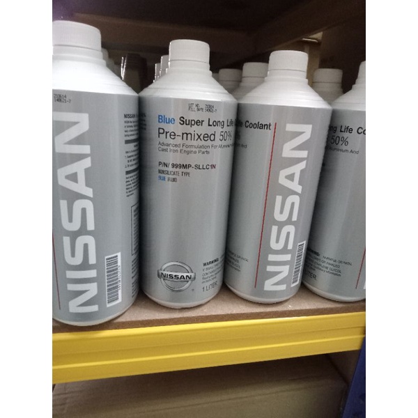 Nissan super long life coolant BLUE pre-mixed 50%-999MP-SLLC1N (1 liter ...
