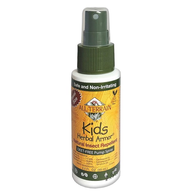 All Terrain, Kids Herbal Armor, Natural Insect Repellent DEET-Free Pump ...