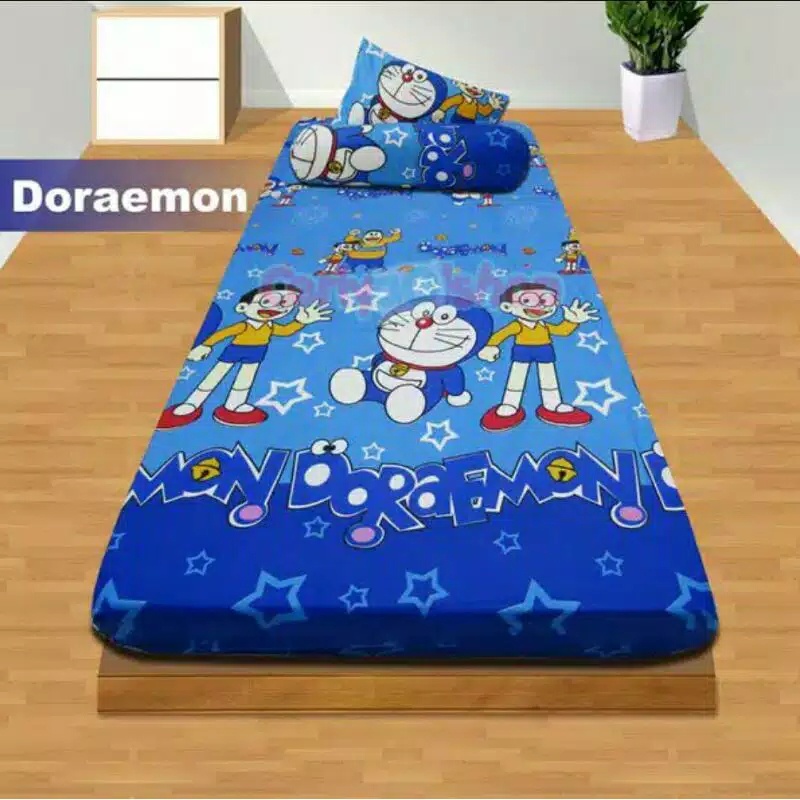 Doraemon bed sheet no.3 (120x200) - no.4 (90x200) smooth | Shopee Malaysia