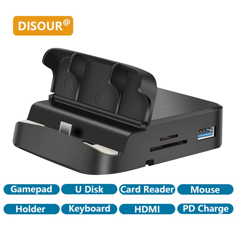 DISOUR USB Type C HUB Docking Station for Samsung S20 S10 Dex Pad Dock ...