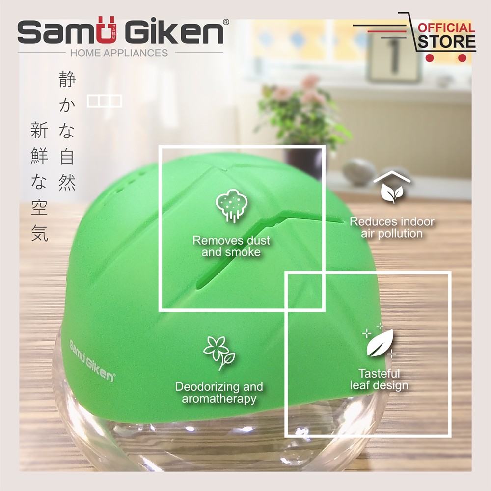 Samu Giken Pembersih Udara Beraroma | Watering Air Revitalisor Aroma Purifier Diffuser with LED ...