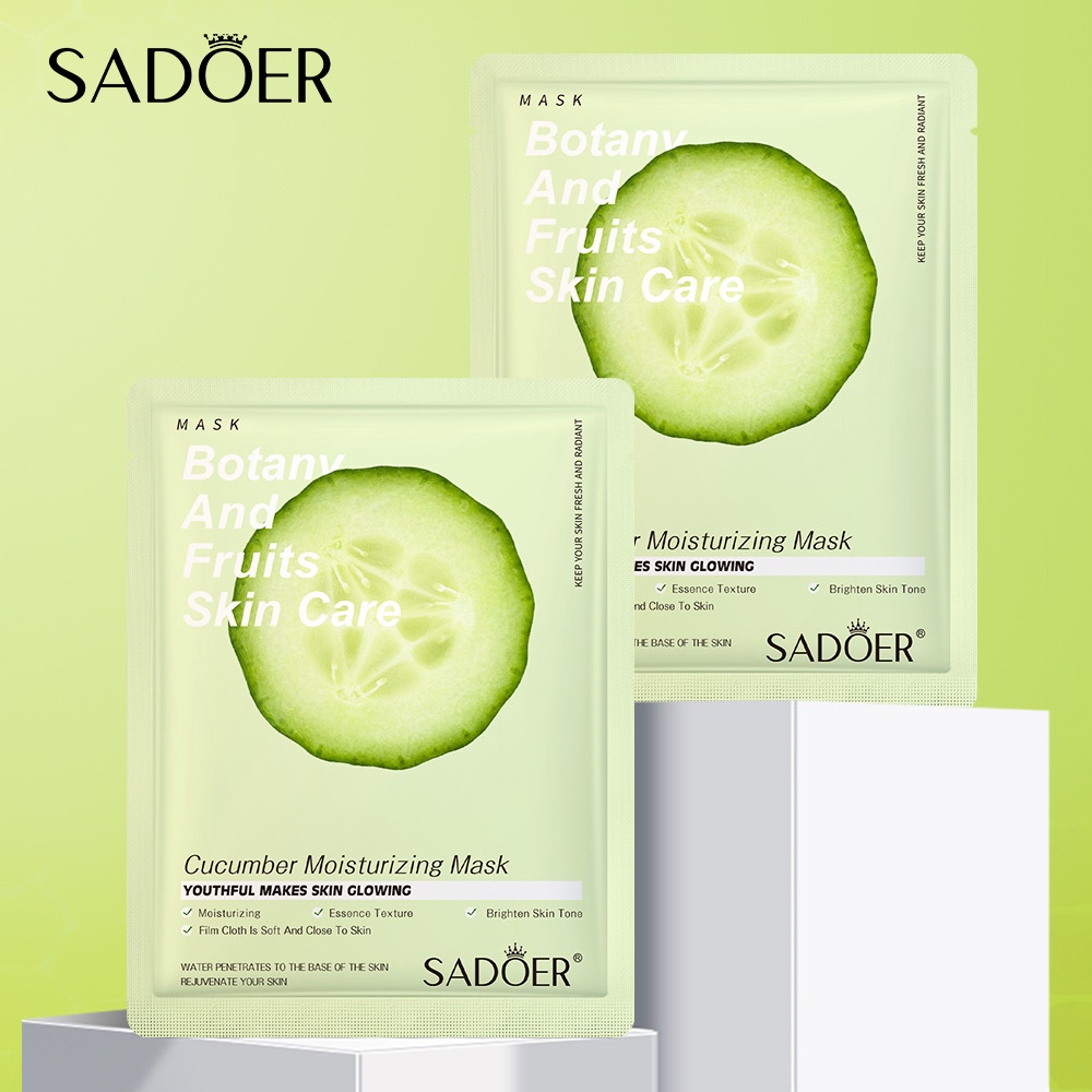 ROREC SADOER Fruit Plant Mask Series Natural Moisturizing Hydrating Brightening Facial Mask ...