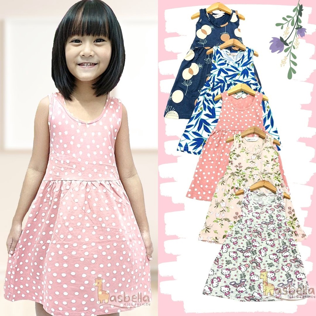 BRANDED (1-6Y) Kids Dress Girl / Dress Budak Perempuan. Baju Gaun Budak ...