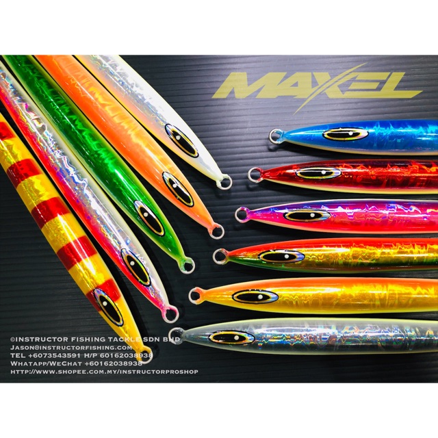 MAXEL WRAITH FISHING JIG LURE | SLOW JIG | | Shopee Malaysia