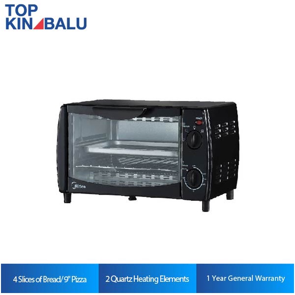 MIDEA 10L ELECTRONIC OVEN TOASTER MEO-10BDW | Shopee Malaysia