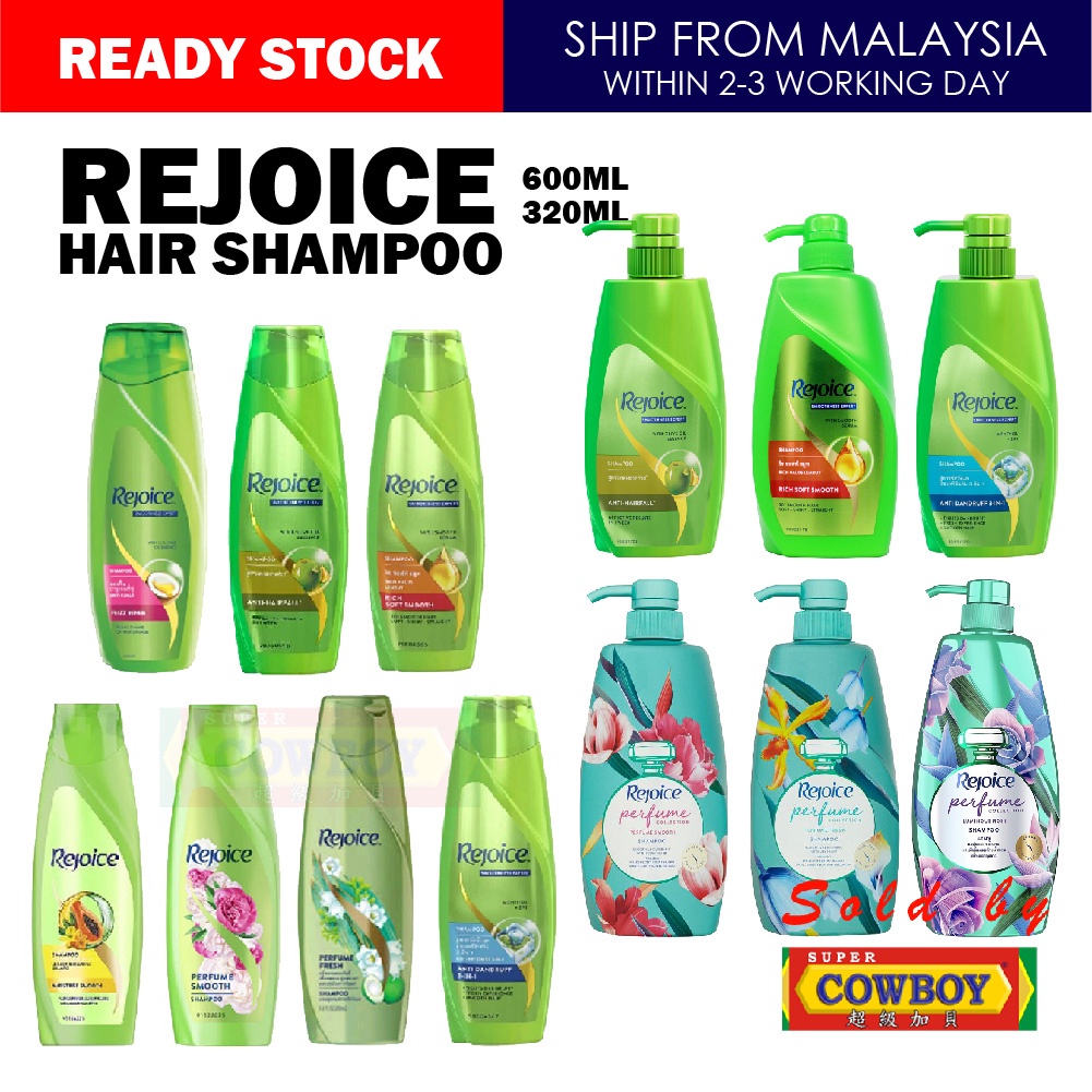 Rejoice Hair Shampoo Syampoo Rambut Rejoice 170ml 600ml | Shopee Malaysia