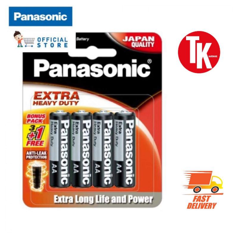 [PANASONIC] Bateri AA / Battery DOUBLE A / Battery 2 A | Shopee Malaysia