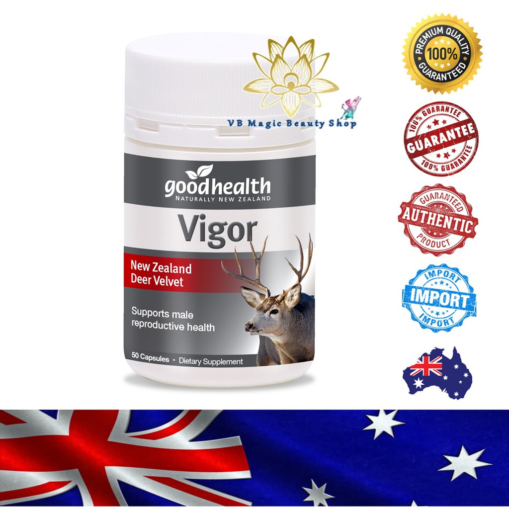 【Pre-Order/预订】Good Health Vigor Deer Velvet 鹿茸精胶囊 (50 Capsules / 胶囊 ...
