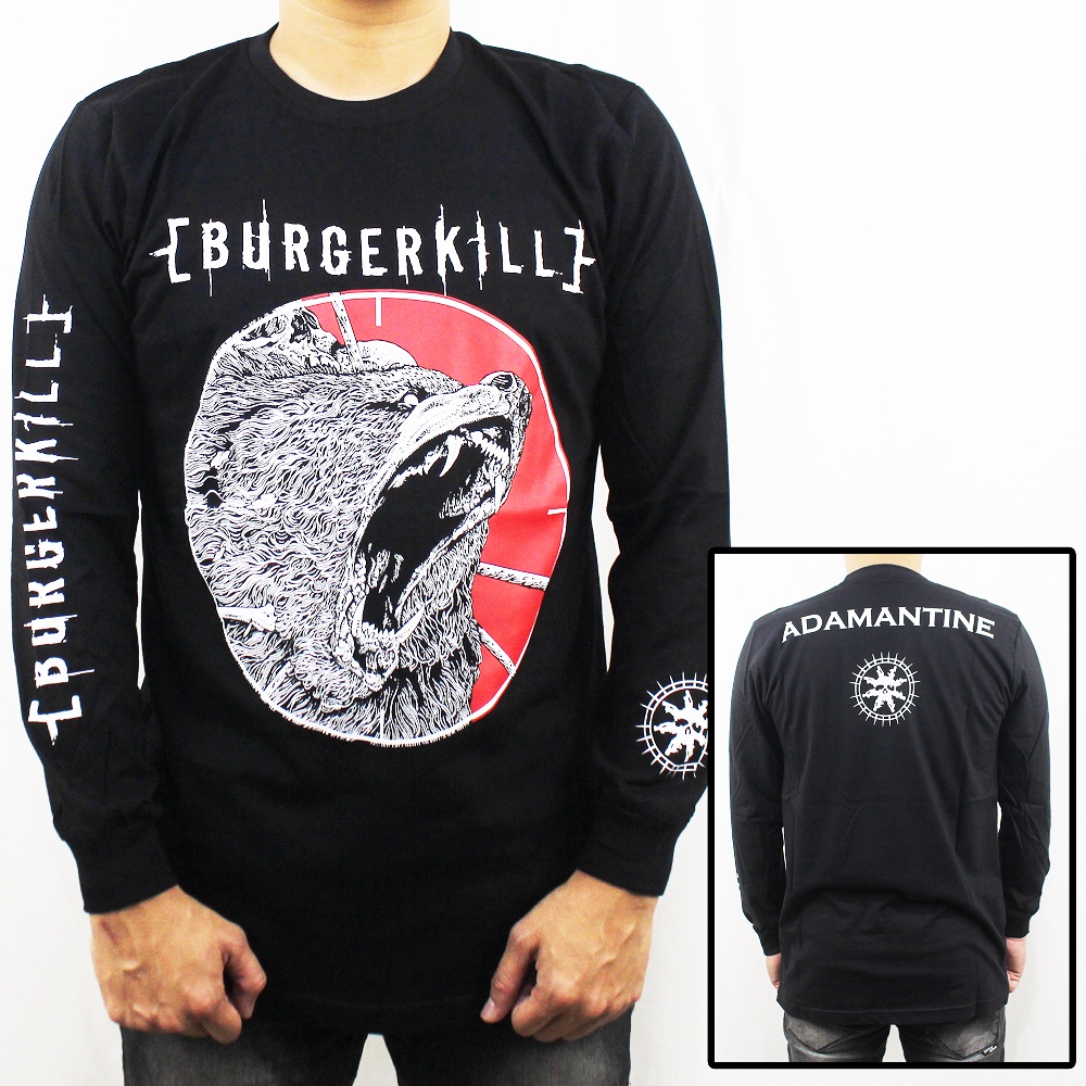 Burgerkill MUSIC SHIRT LONG SLEEVES 05 SIZE L XL XXL - BURGERKILL LONG ...