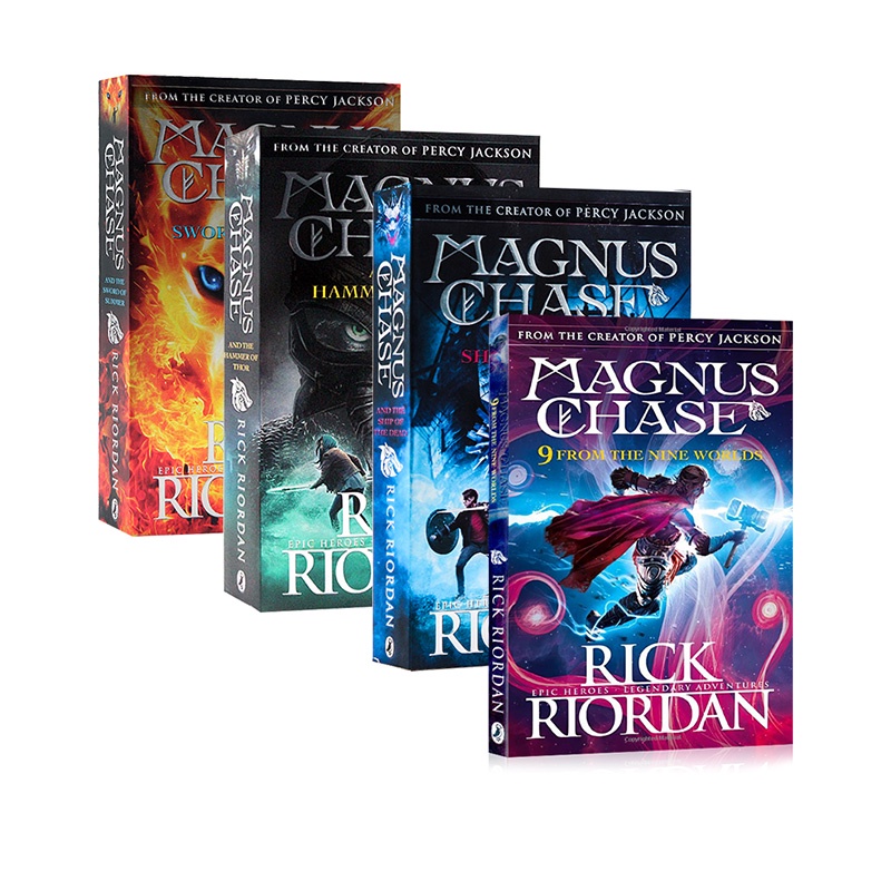 Magnus Chase and the Gods of Asgard Series (Original) | Shopee Malaysia