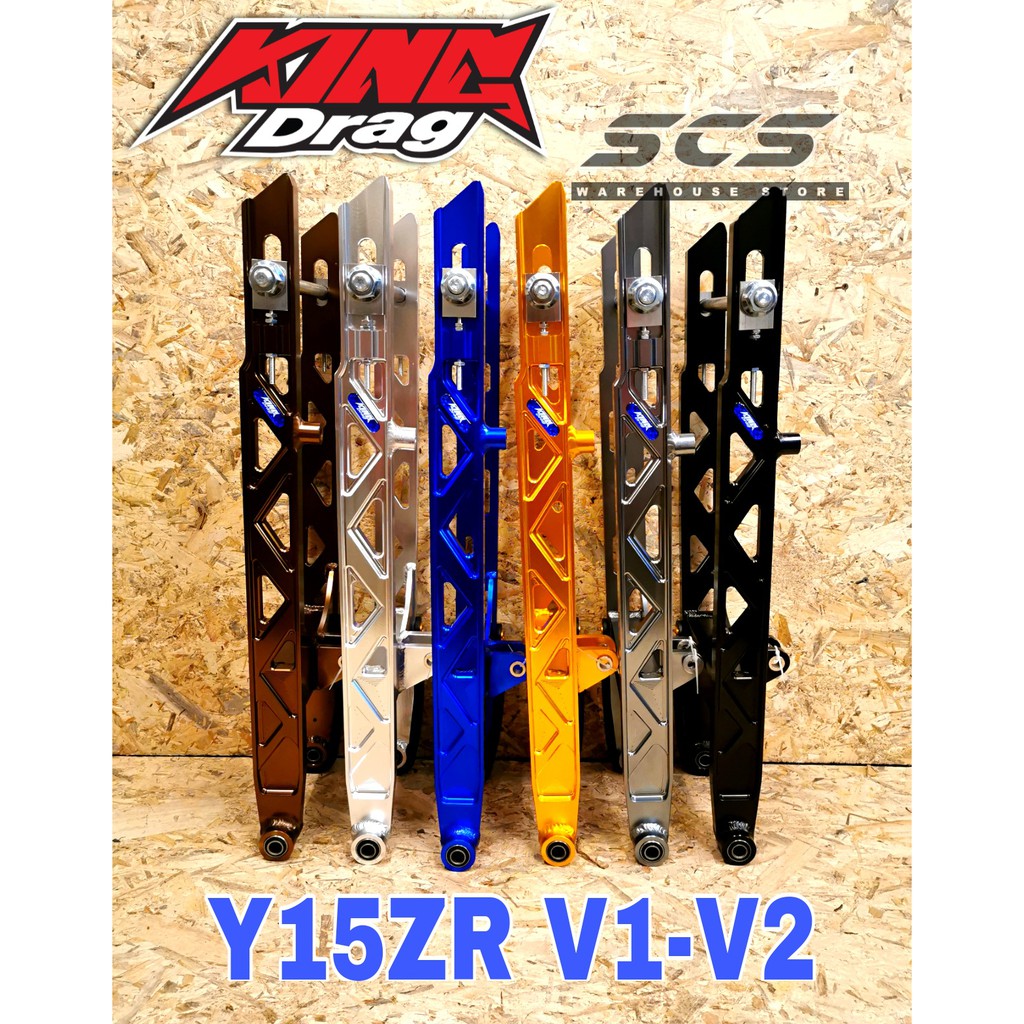 KINGDRAG Swing Arm King Drag CNC Alloy Forged Yamaha Y15ZR V1-V2 Y15 ...