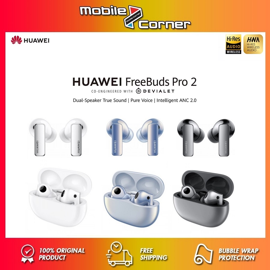 [READY STOCK] HUAWEI FreeBuds Pro 2 Wireless Earphone | Dual-Speaker ...