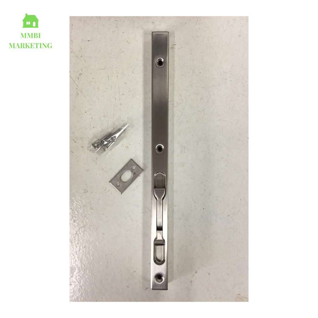 [READYSTOCK] 12 INCH SN BOX TYPE DOOR FLUSH BOLT | Shopee Malaysia