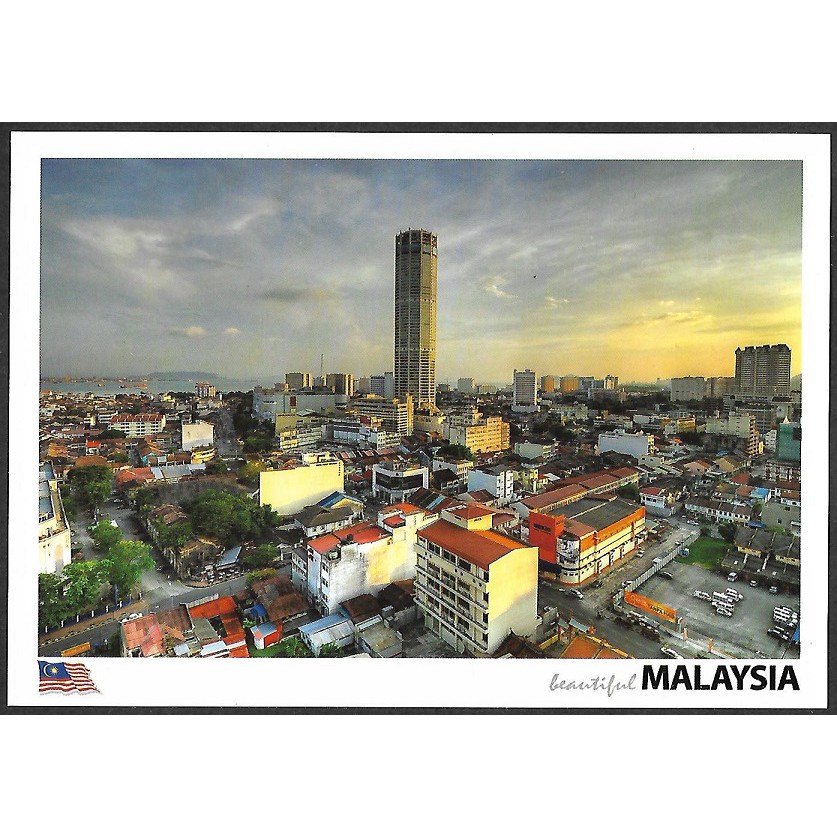 Malaysia Postcard - Penang Georgetown Komtar | Shopee Malaysia