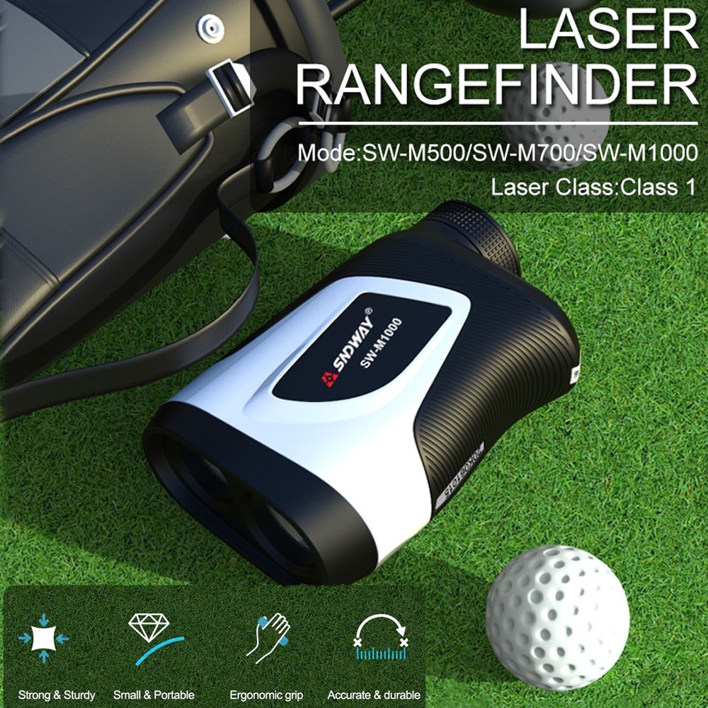 SNDWAY Laser Rangefinder Distance Meter Telescope Professional Golf Range Finder 500M-1000M ...