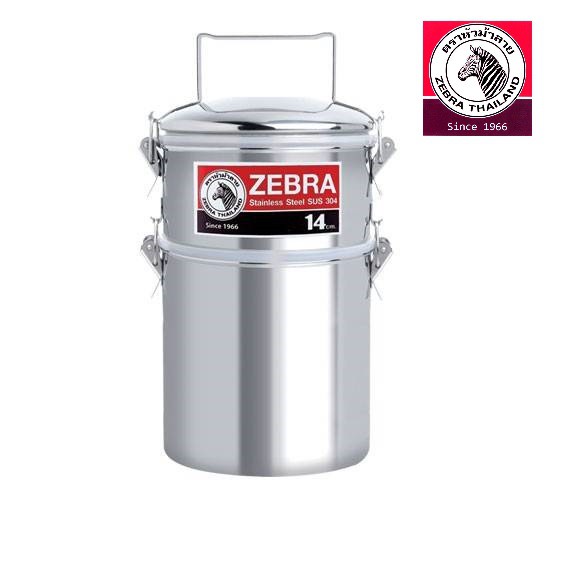 ORIGINAL ZEBRA 14X2 Zebra ''Smart Lock Jumbo'' Stainless Steel Take ...