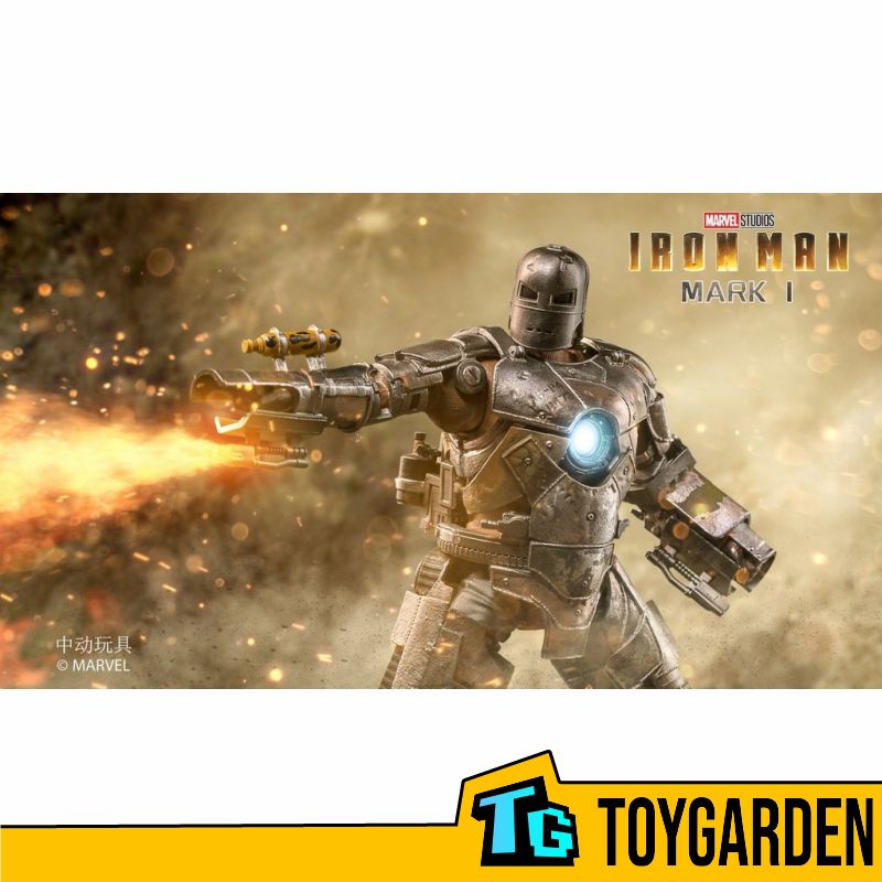 ZD Toys Marvel Iron Man Mark I MK1 Action Figure | Shopee Malaysia