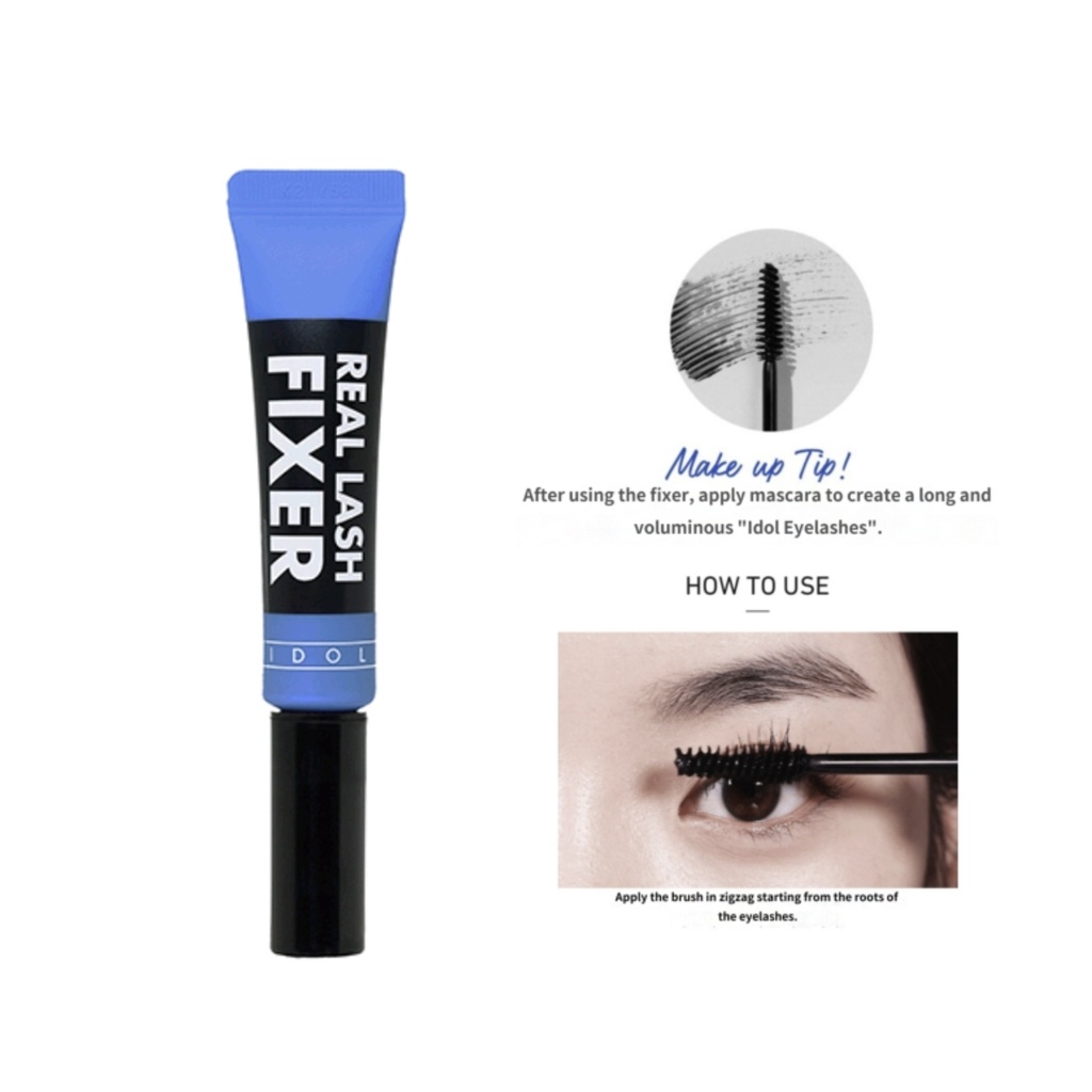 ETUDE IDOL REAL LASH FIXER eyelash FIXER mascara 8ml | Shopee Malaysia