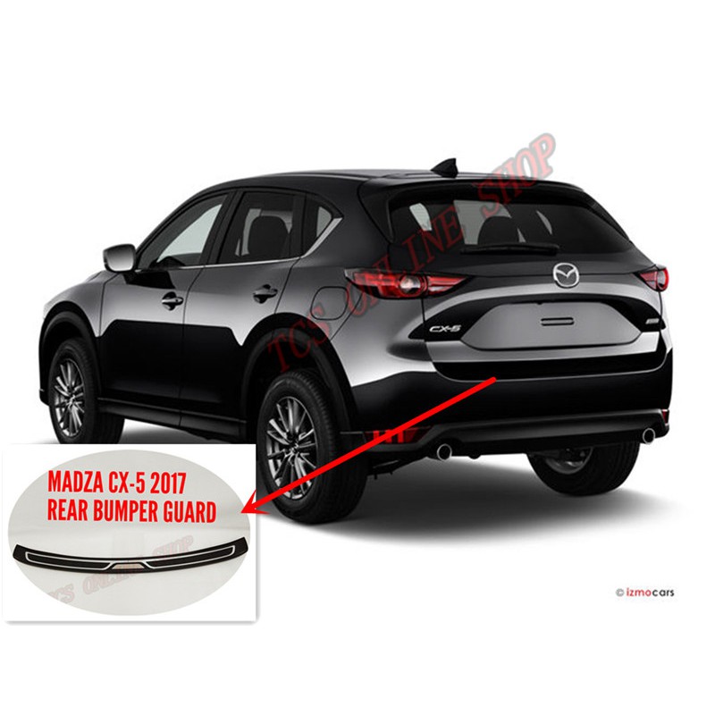 MAZDA CX-5 2017 - 2022 Chrome ABS Rear Bumper Guard Protector | Shopee ...