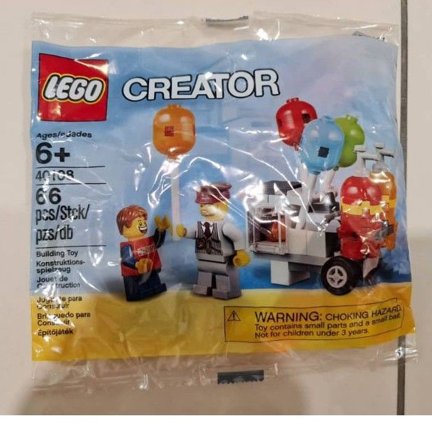 LEGO 40108 CREATOR - Balloon Cart (NEW) | Shopee Malaysia
