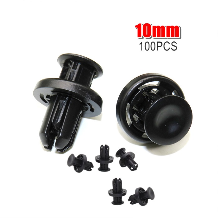 100pcs Bumper Clip Fender Clip Honda City,Civic,Accord,CRV,Jazz,New ...