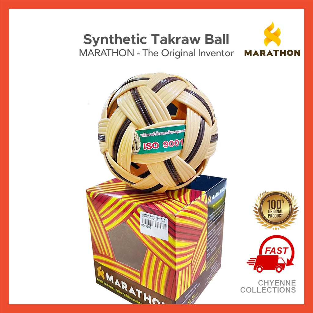 Marathon MT301 Synthetic Takraw Ball • Official Hoop Sintetik Bola ...