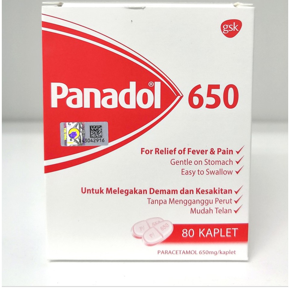 Panadol caplet 650mg 8’s | Shopee Malaysia