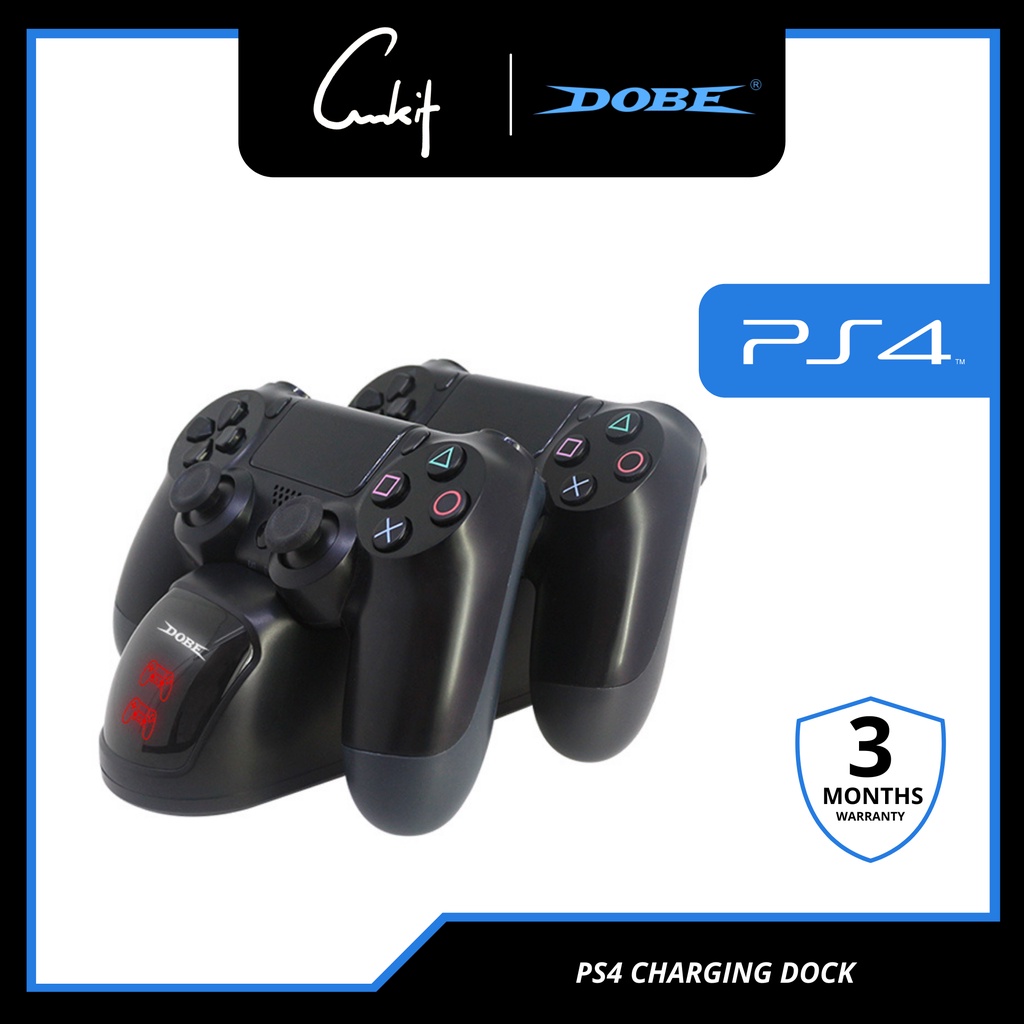 10.10 SALE 】DOBE PS4 Controller Charging Dock PS4 Dual Shock 4 DS4 ds4 ...