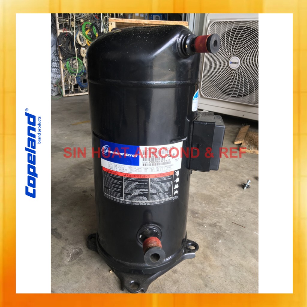 COPELAND COMPRESSOR 10HP AIRCOND ZR125KC-TFD-522 RECONDITION ZR125 ...