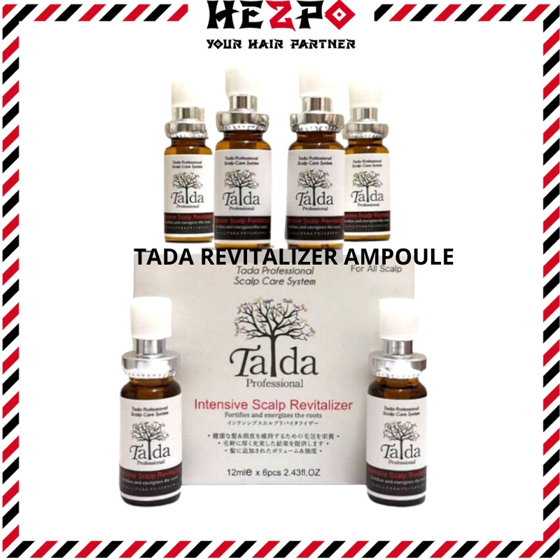 TADA PROFESSIONAL INTENSIVE SCALP REVITALIZER (6PCS) 12ml | Shopee Malaysia