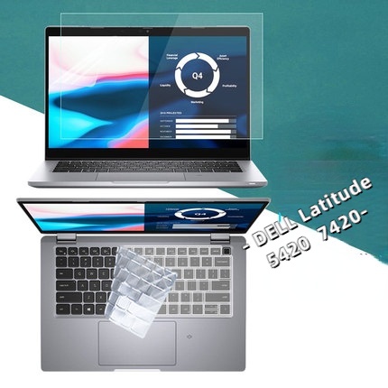 Laptop Keyboard Dust Protection Film Cover for DELL Latitude 5420 7420 ...