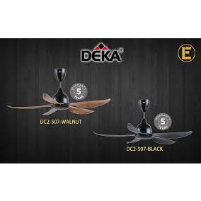 DEKA DC2-507 CEILING FAN 5 ABS Blade (DC Motor) 54INCI | Shopee Malaysia
