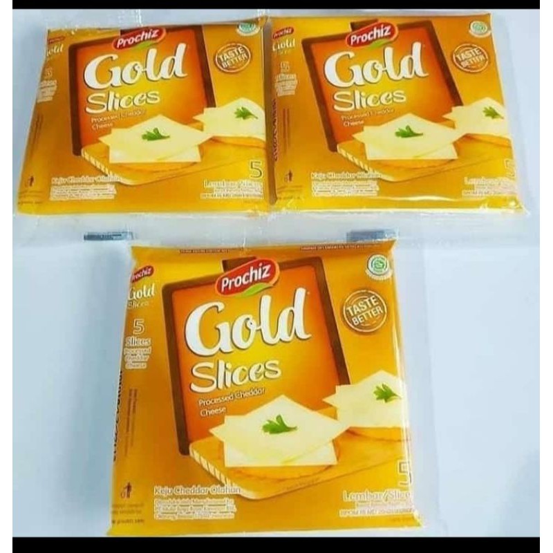 Prochiz slice gold cheese sheet contains 2 | Shopee Malaysia
