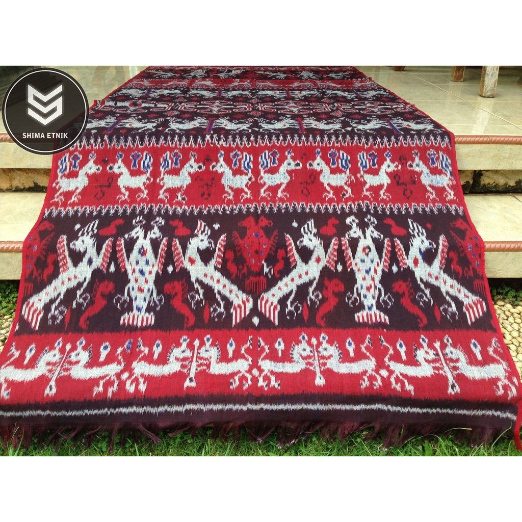 ANTIQUE TIE WOVEN FABRIC SUMBA WOVEN FABRIC TORAJA ETHNIC SUMBA MAUMERE ...