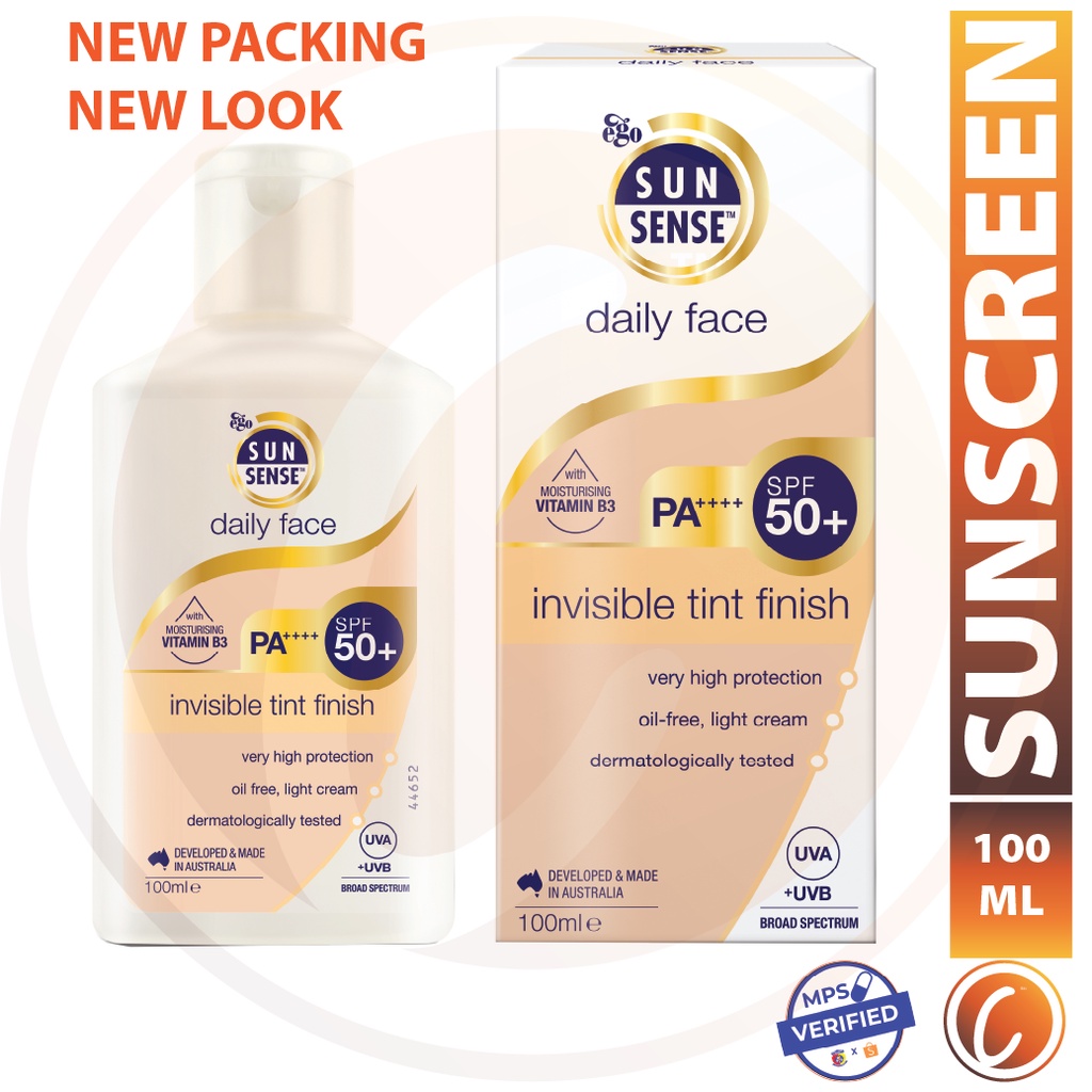 [EXP 09/2026] EGO Sunsense Daily Face SPF50+ 100ML | Shopee Malaysia
