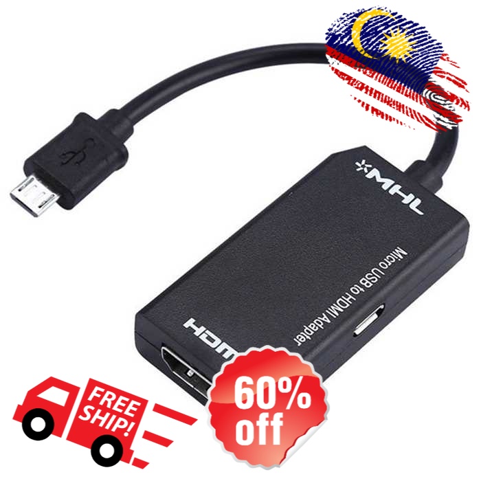 Connect Your Android Device to Your HDTV with a Micro USB to HDMI MHL ...