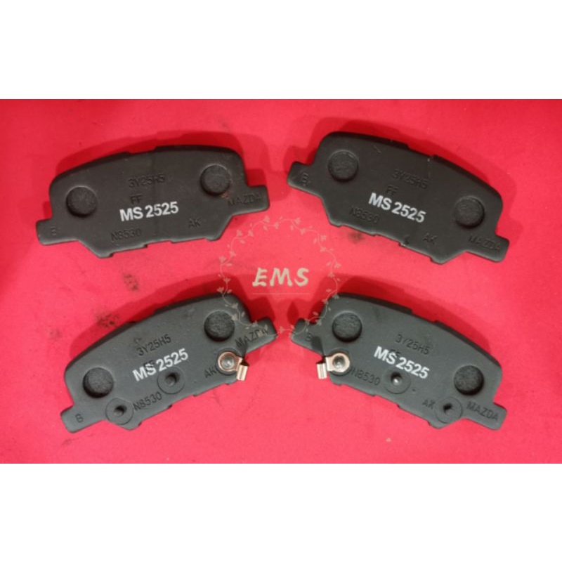 MITSUBISHI ASX 2.0 2013 - 2020 REAR BRAKE PAD - 4605A998 (NEW) | Shopee ...