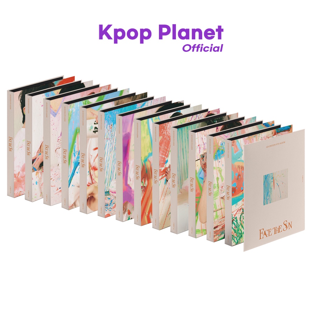 [CARAT Ver.] SEVENTEEN - 4th Album [ FACE THE SUN ] | Shopee Malaysia
