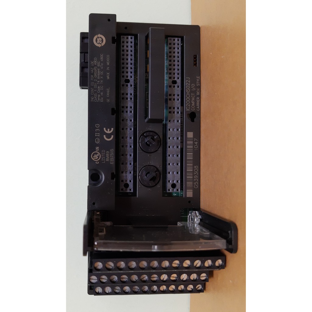 GE Fanuc VersaMax Compact I/O carrier IC200CHS022 | Shopee Malaysia
