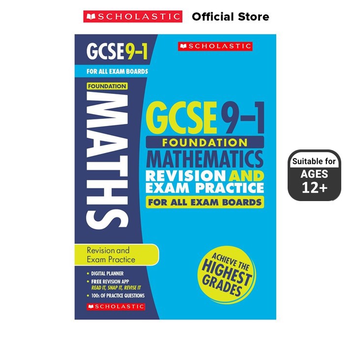 Scholastic GCSE Grades 9-1 Foundation Maths Maths Revision & Practice ...