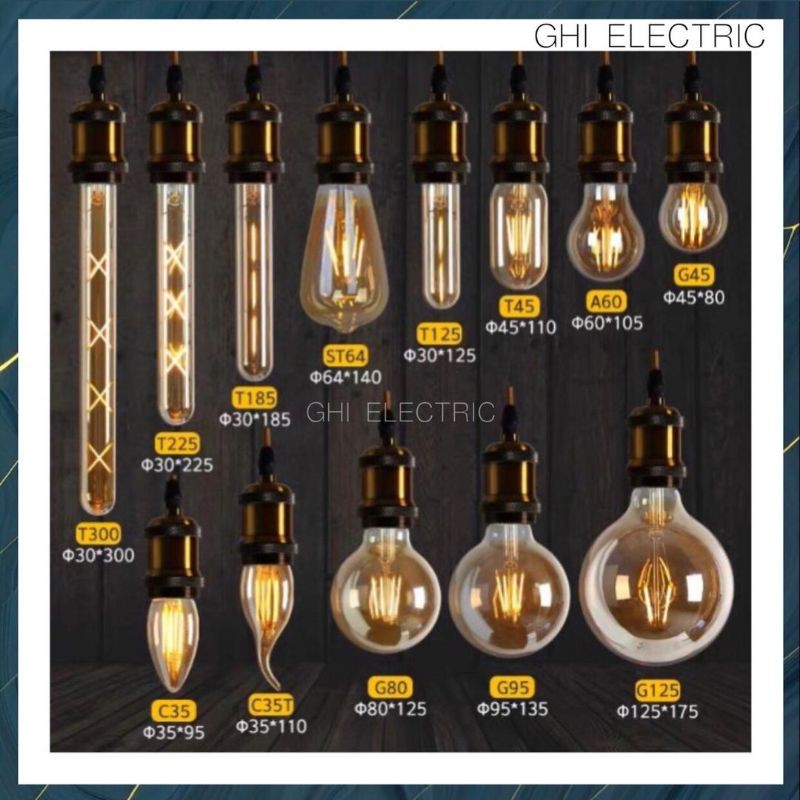 VINTAGE EDISON LED BULB (Best Quality) | Shopee Malaysia
