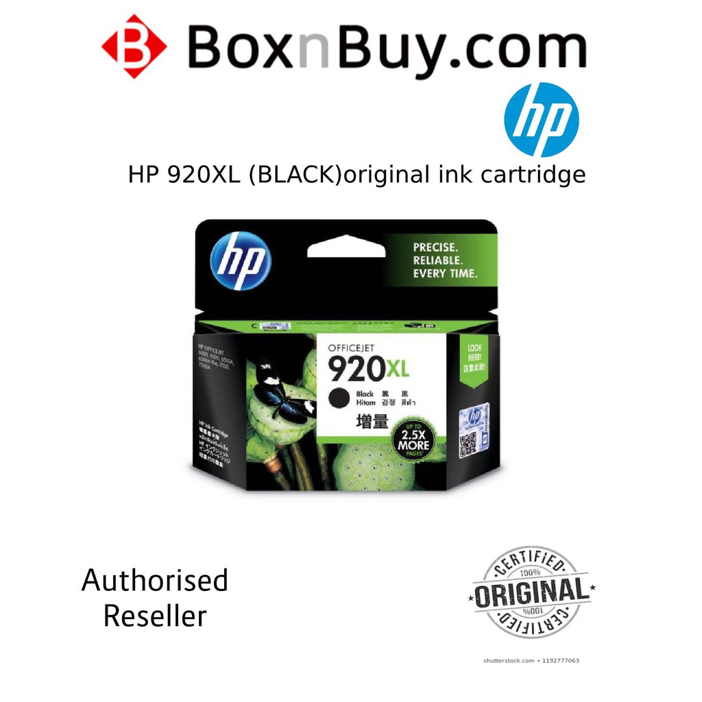 HP 920XL (BLACK) | Shopee Malaysia