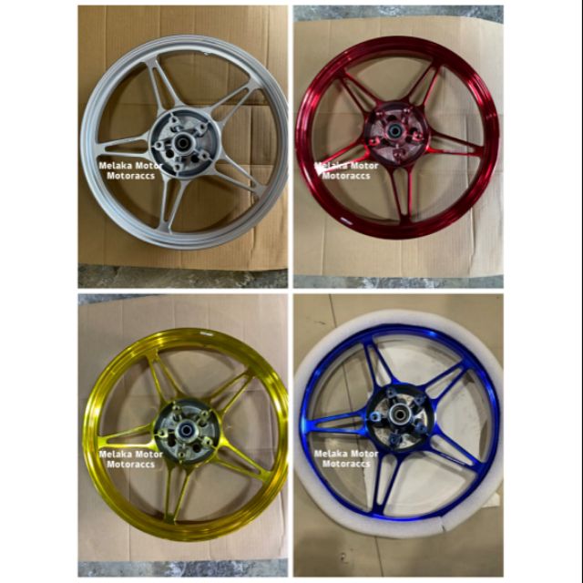 Y15ZR V1 V2 ENKEI FORGED SPORT RIM FG510 SILVER CHROME CANDY | Shopee ...