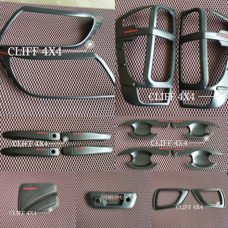 Nissan NP300 Full Set Cover （Head Lamp /Tail Lamp /Handle /Inner Handle ...